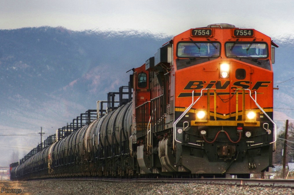Southbound BNSF Special Unit Train